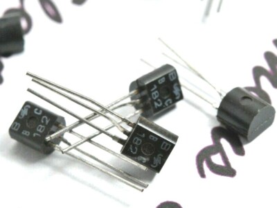 10pcs - SIEMENS BC182 NPN TO92 Transistor - NOS | eBay