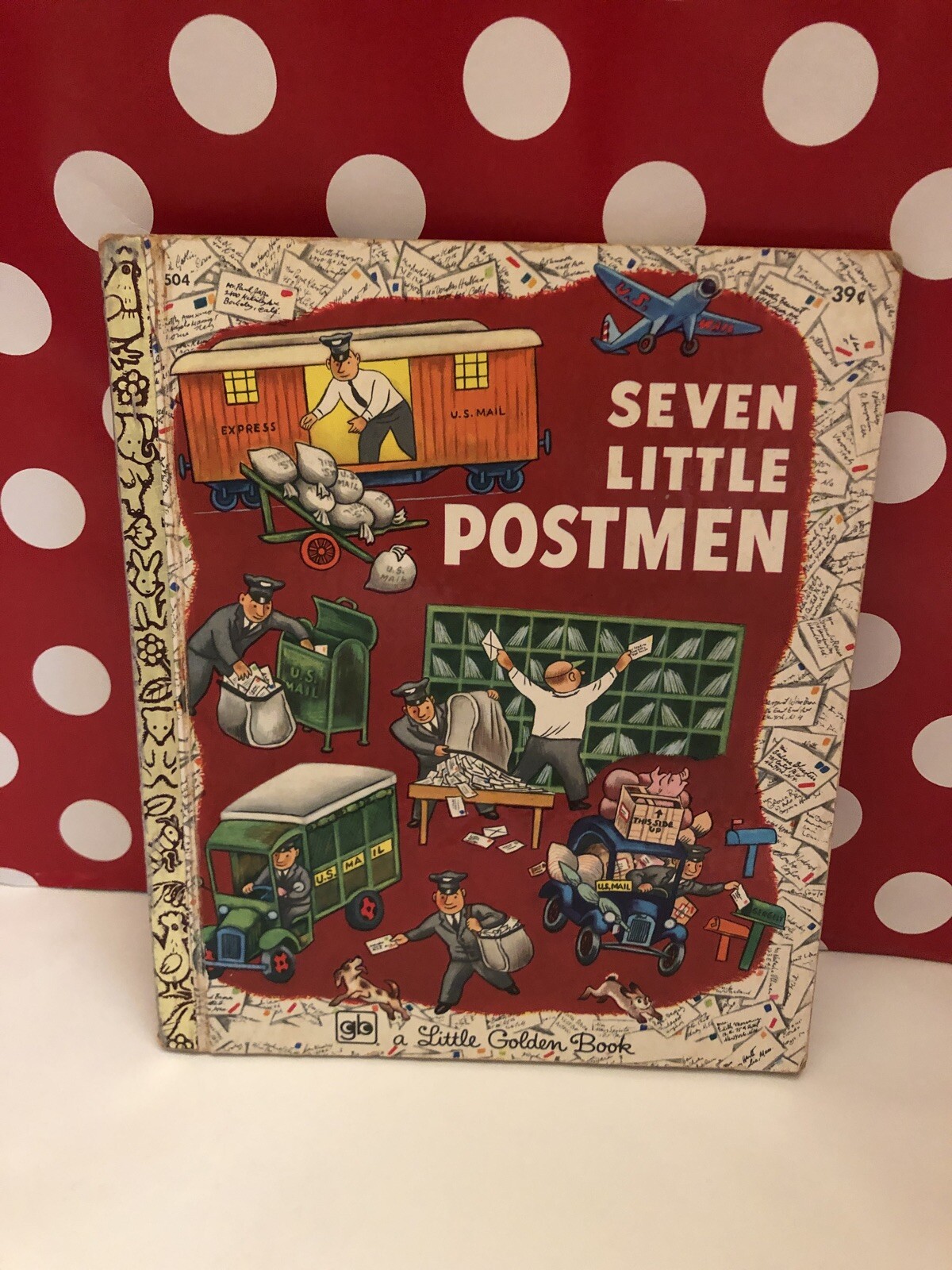Vintage Book! Seven Little Postmen A Little Golden Book 1972 Margaret ...