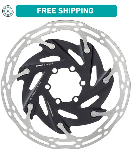 SRAM CenterLine XR Disc Brake Rotor - 140mm, 6-Bolt, Silver/Black ...