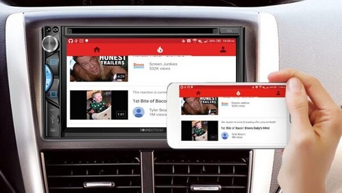 Soundstream VR-7HB DVD CD Player 7" Bluetooth USB SD Android Phone ...