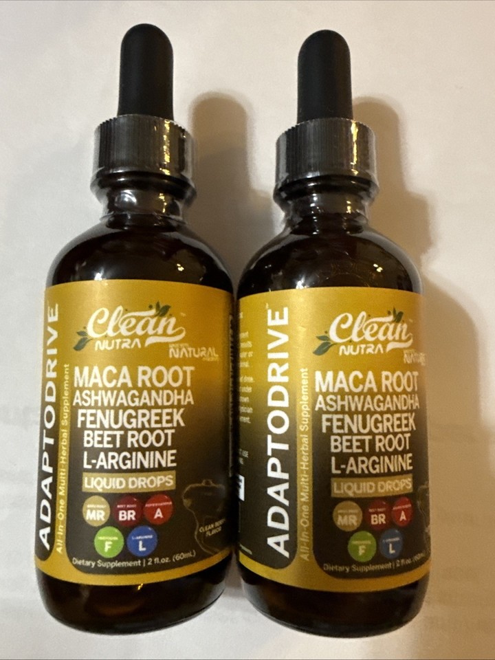 4 New Clean Nutra Vascu Ease, Prostate Defend, Adaptodrive Maca Root | eBay