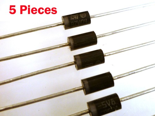 ST Microelectronics BZW04-5V8 TVS Diodes DO15 5 Pieces MBA002B | eBay UK