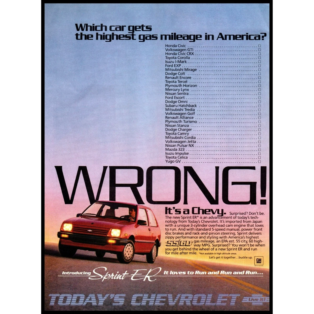 Sprint Print Ad