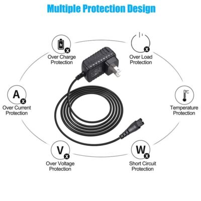 Electric Razor Shaver Charger Beard Trimmer Razor Power Cord Remington ...