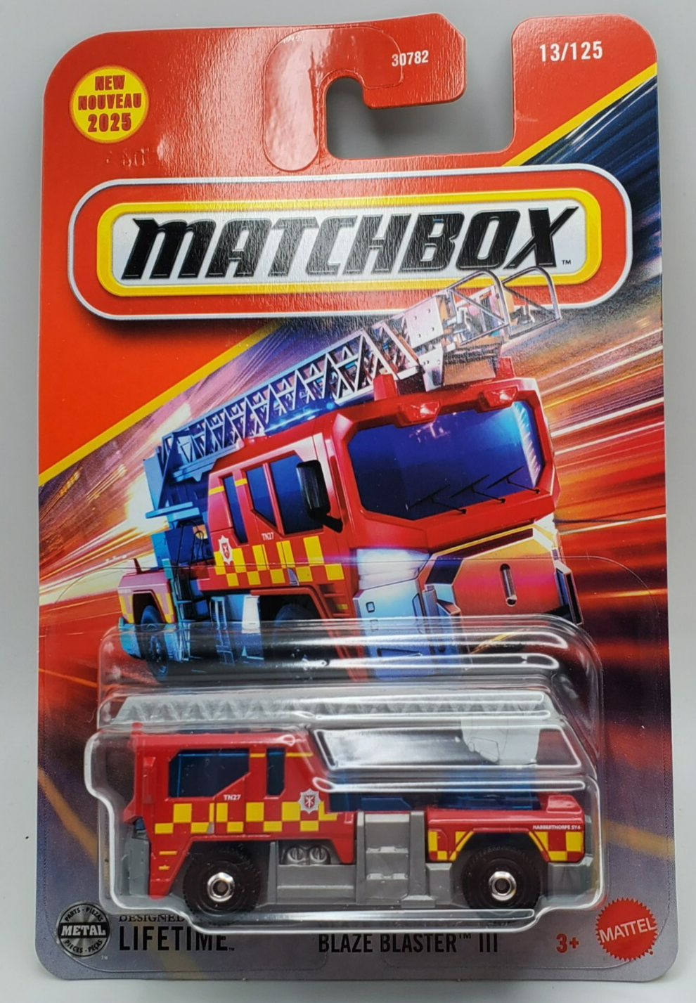 2025 Matchbox Red Blaze Buster III Fire Truck HTF #13 | eBay