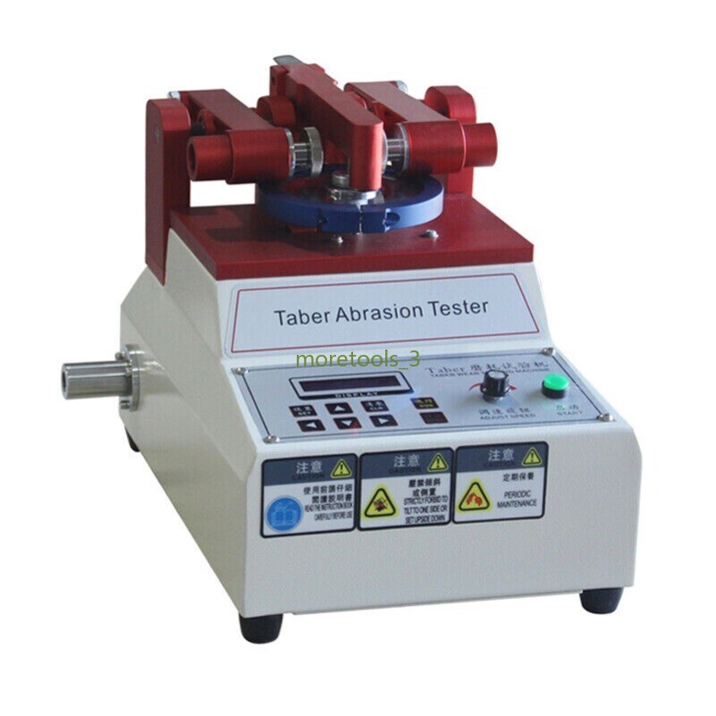 LCD Taber Abrasion Tester Glass Paint Film Abrasion Resistance Tester ...