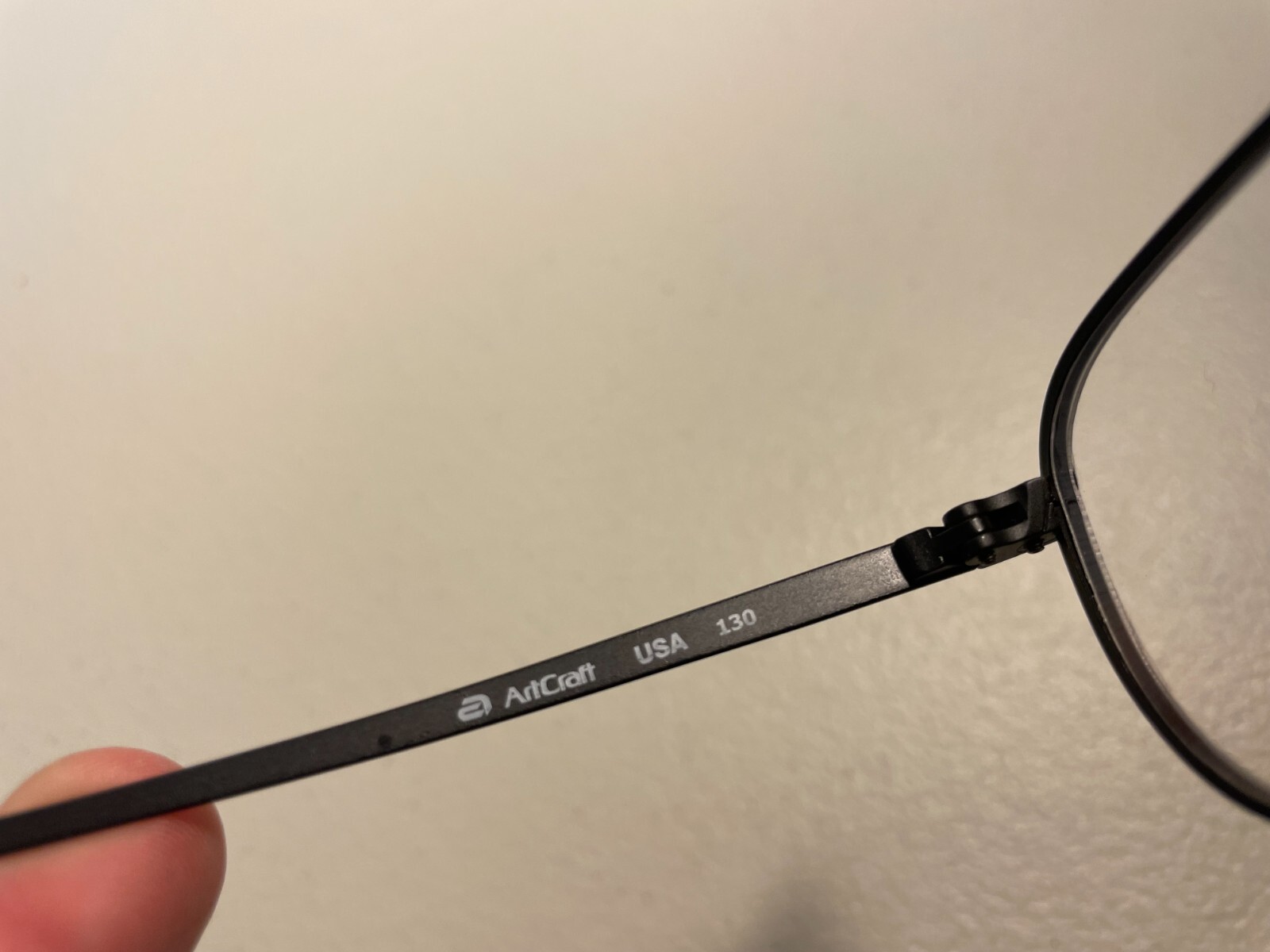 Aircraft Eyeglasses 130 Matte Black Rectangular United States Pilot ...