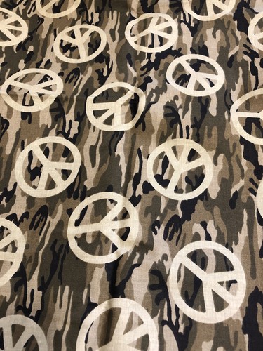 peace Sign Fat Quarter 18 x 21 Free Shipping | eBay