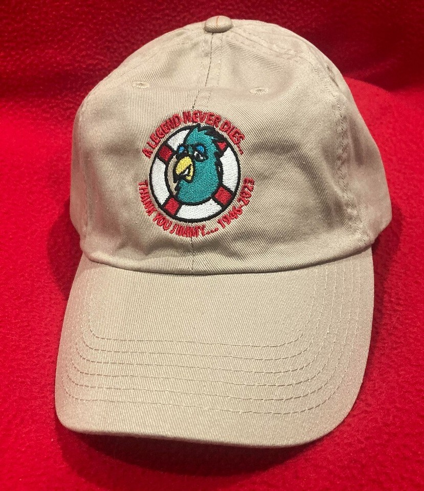 Jimmy Buffett Parrothead tribute ball cap, EMBROIDERED, unstructured ...