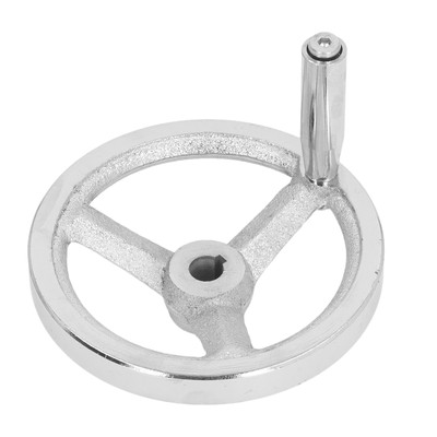 3 Spoke Hand Wheel With Revolving Handle Cast Iron Round Handwheel ...