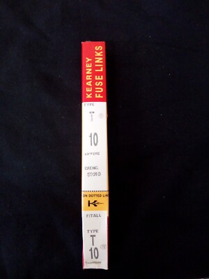 Kearney Fuse Links 51010, Fit All, 10A, 27kV, T10 | eBay