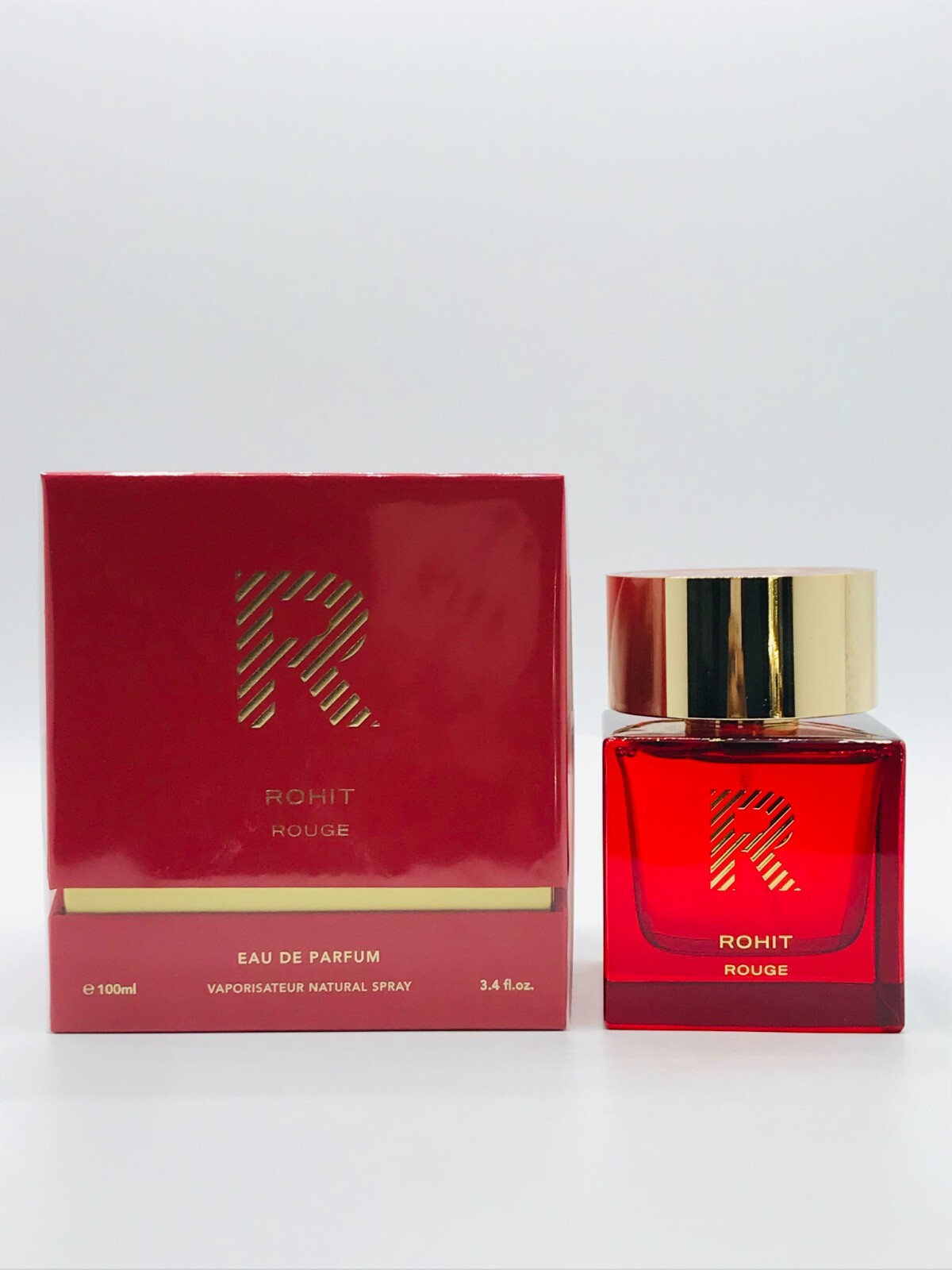 Bharara Rohit Rouge Men Parfum Spray 3.4 oz 100 ml New In Sealed Box ...