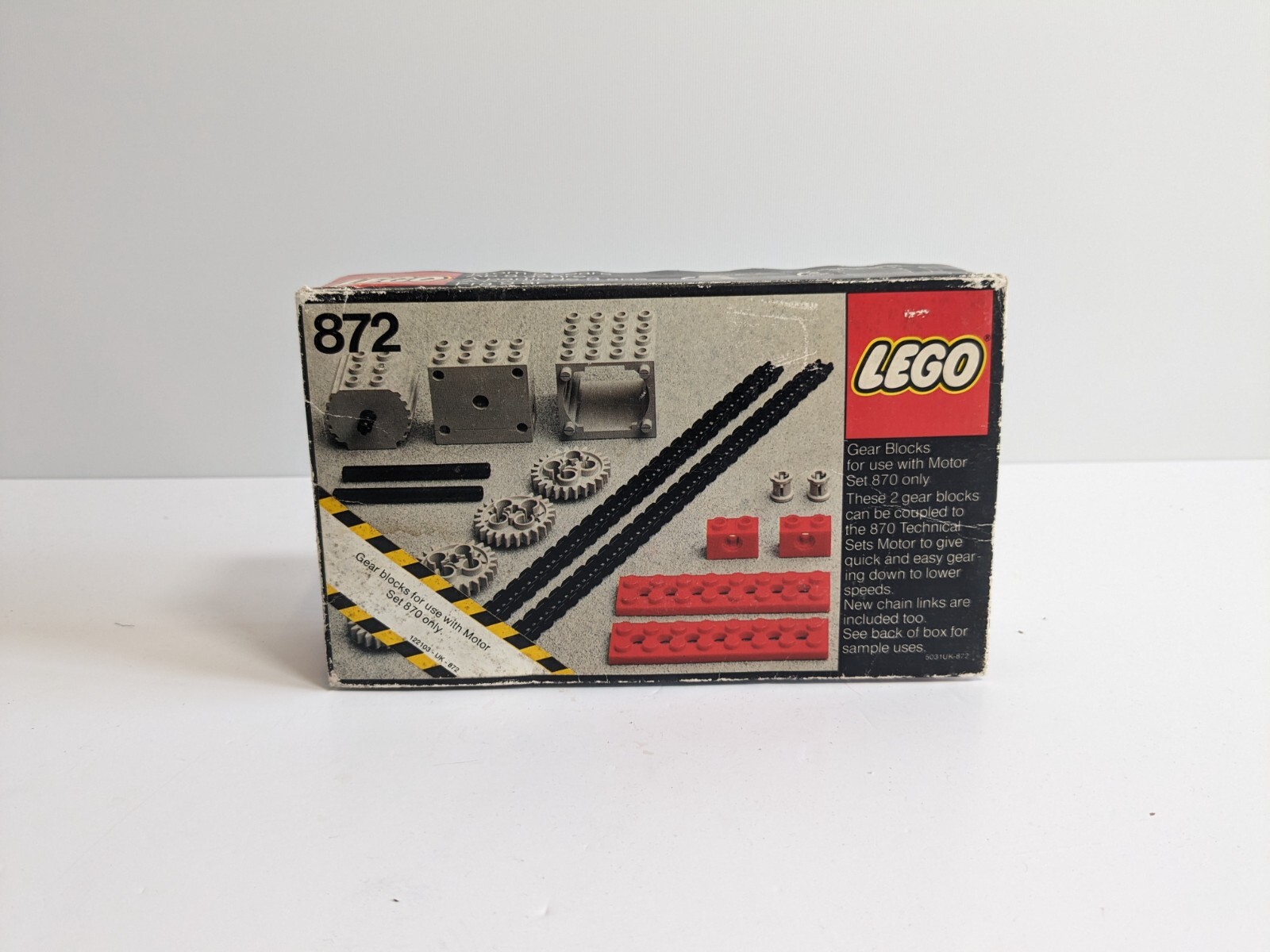 LEGO TECHNIC: Two Gear Blocks (872) -Vintage set from 1978 Brand New in ...