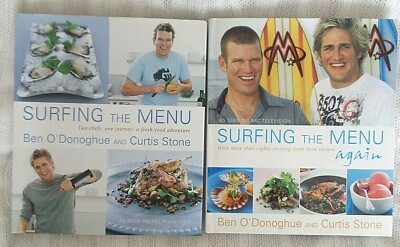 Surfing the Menu & Surfing the Menu Again Books by Ben O'Donoghue ...
