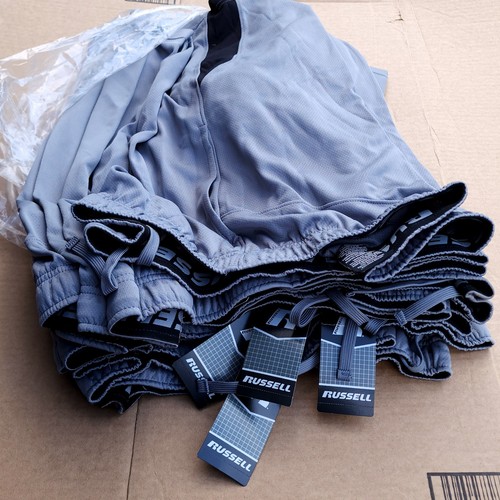 Lot Of 8 Pair Men's 3XL Russell Gray Athletic Shorts | eBay