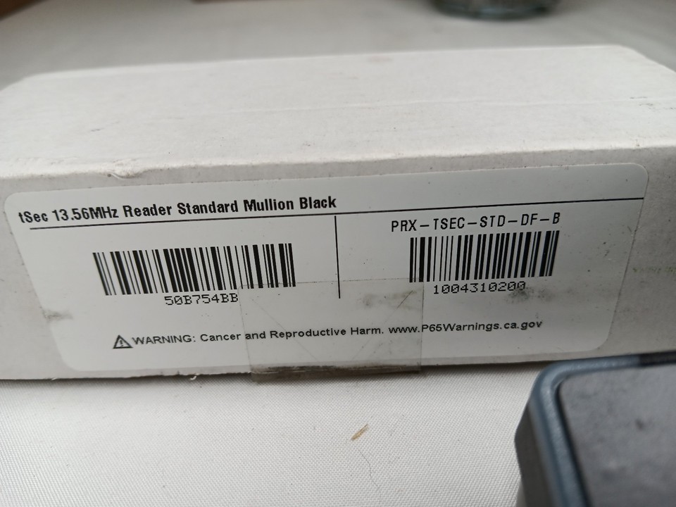 ICT Reader PRX-TSEC-STD-DF-B Standard Mullion Black | eBay