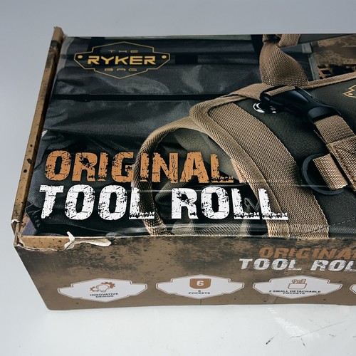 Ryker Original Tool Roll New in Open Box Khaki 6 Pockets Detachable ...