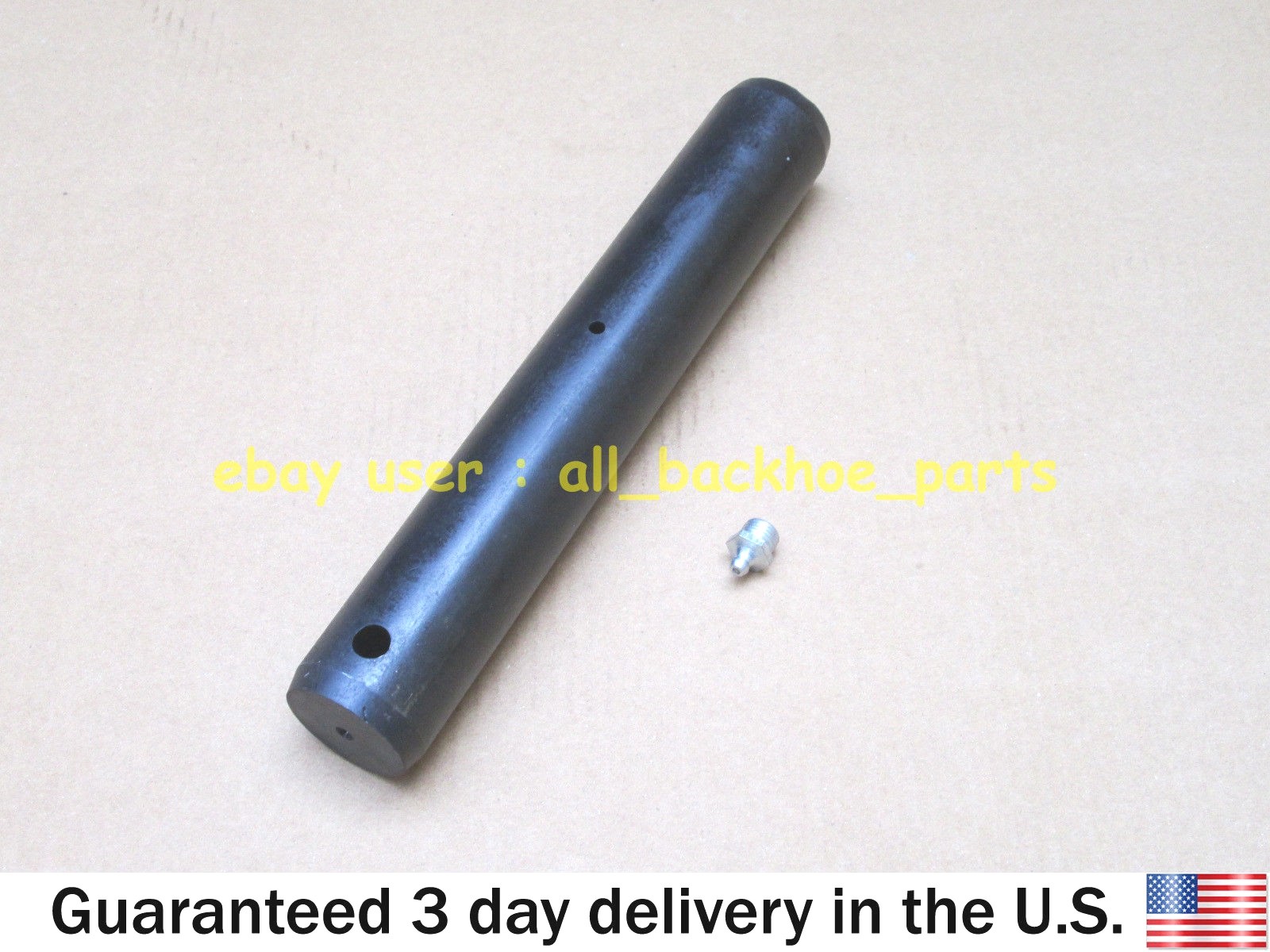 JCB BACKHOE - SHOVEL PIVOT PIN W. ZERK FITTING (PART NO. 1019/3832) | eBay