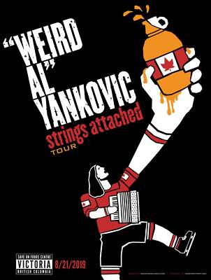 Weird Al Yankovic Victoria 2019 by Andrew Swainson Ltd Edition AP ...