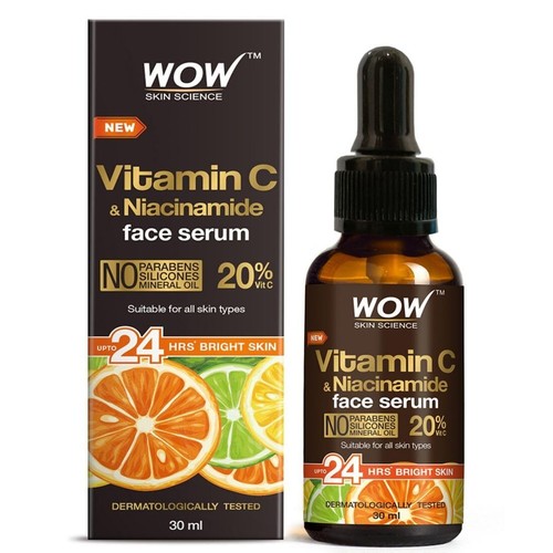 WOW Skin Science Brightening 20% Vitamin C Face Serum | For Anti aging &Glowing | eBay