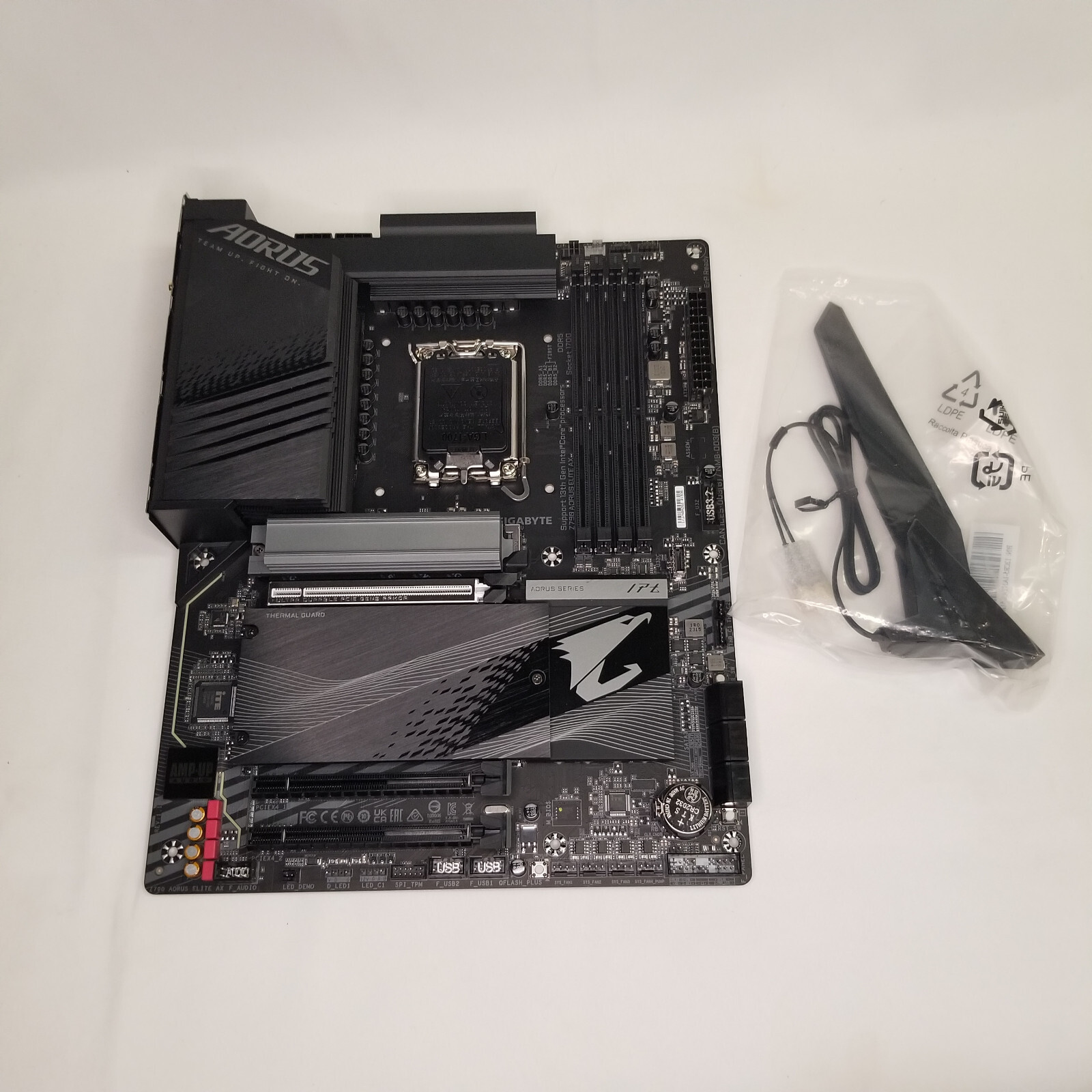 (Parts/Not Working) (BENT PINS) GIGABYTE ‎Z790 AORUS ELITE AX LGA 1700 ...