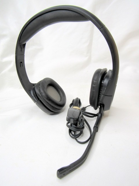 Plantronics Audio 355 A355 Headset Headphones F9 Headphone Microphone ...