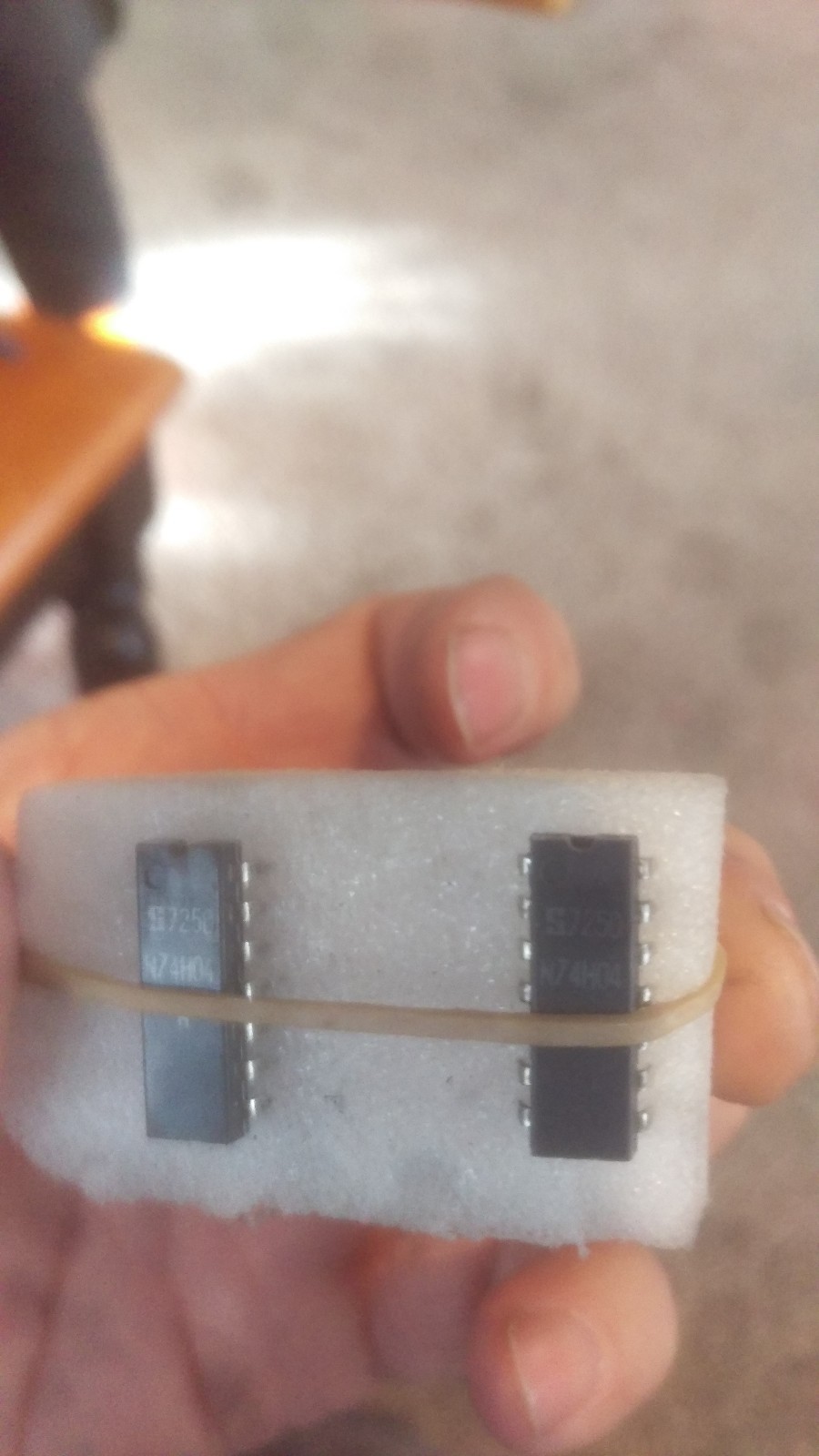 NEW Vintage Signetics Semiconductor Circuit Chip LOT of 5 # S7250 ...