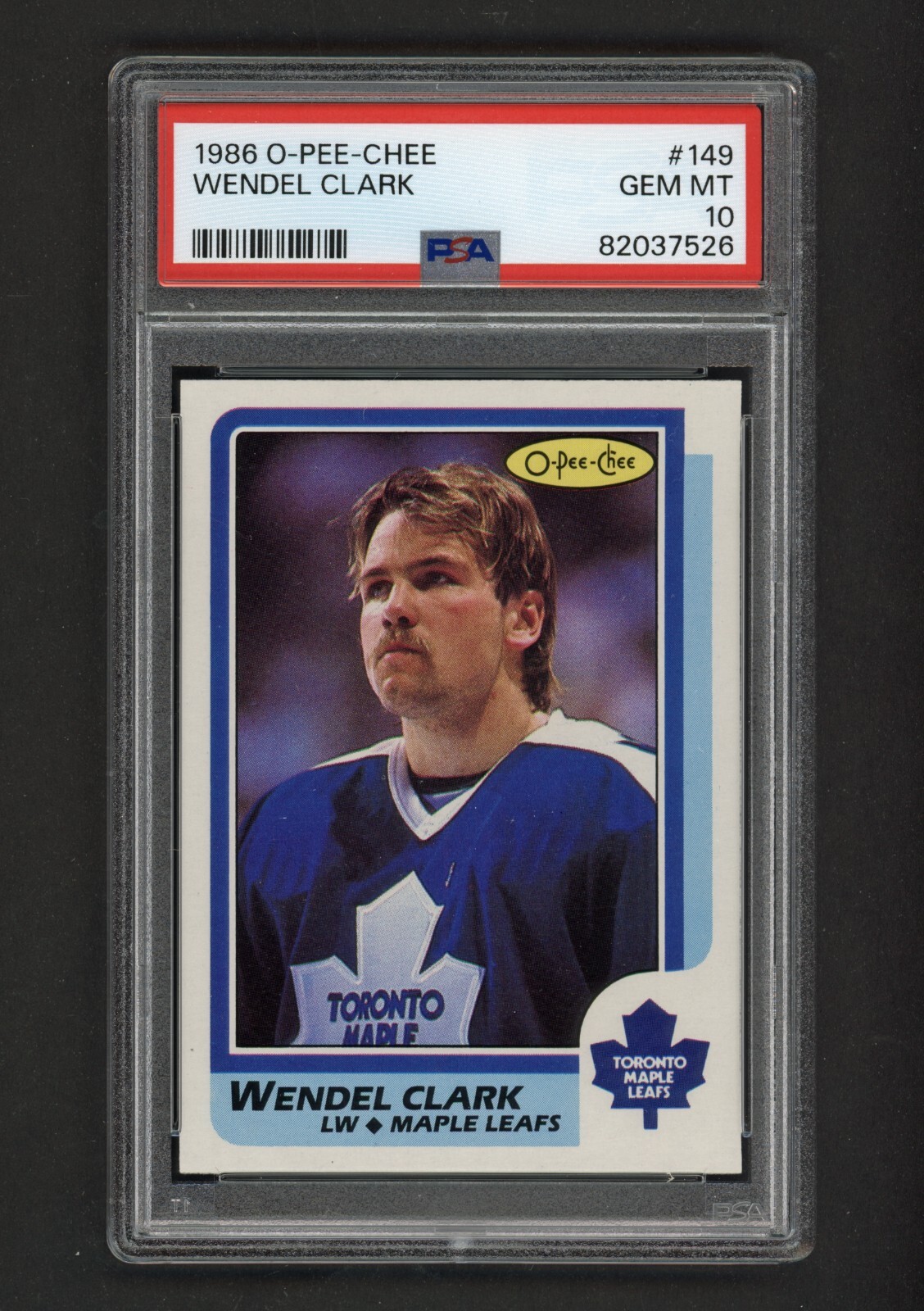 1986 OPC #149 WENDEL CLARK ROOKIE CARD PSA 10 GEM MINT | eBay