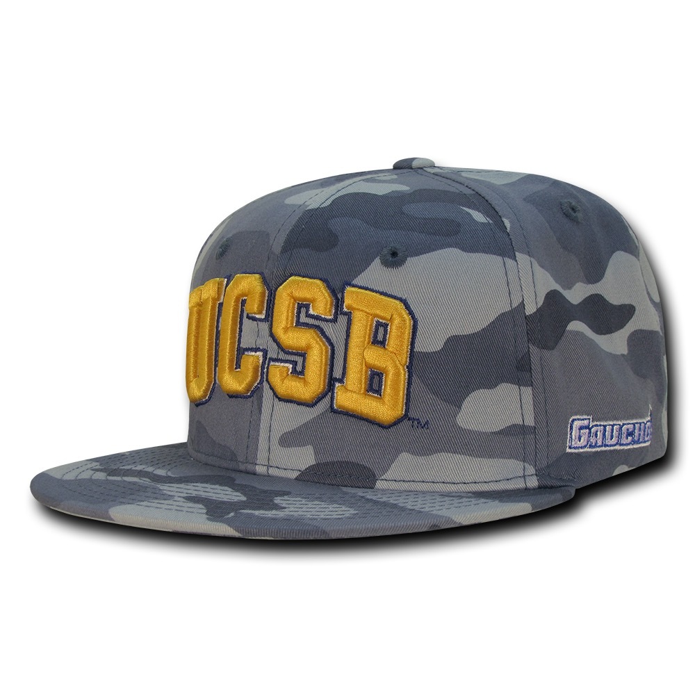 NCAA UCSB UC Santa Barbara Gruchos Camo Camouflage Snapback Baseball ...