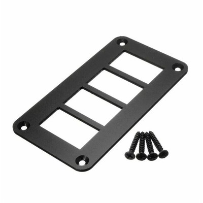 4 Gang Rocker Switch Frame Bracket Mount Holder Panel Fit for Car Boat ...