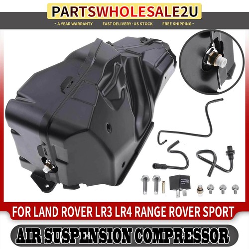 Air Suspension Compressor w/Bracket for Land Rover LR3 LR4 Range Rover ...