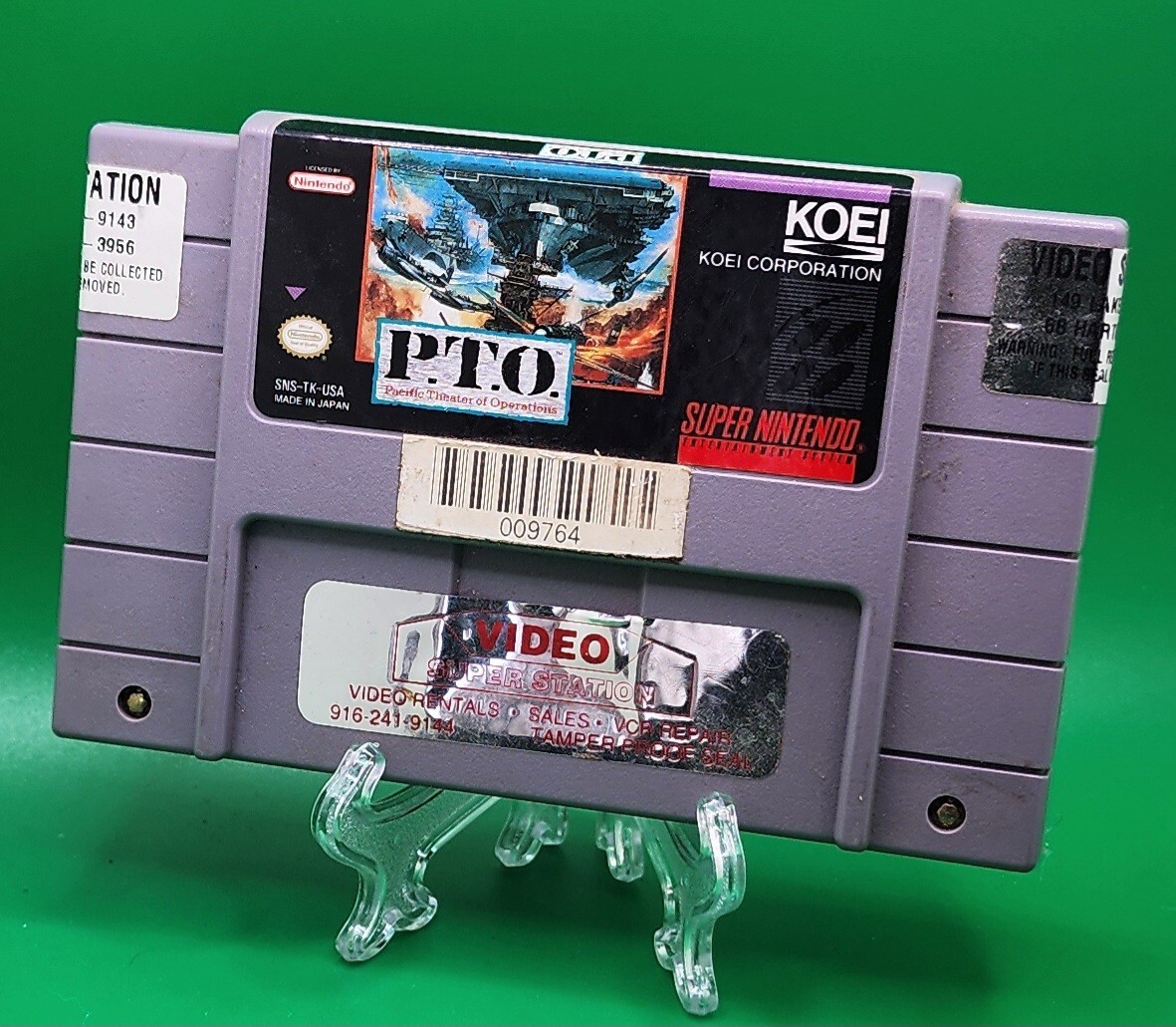 P.T.O.: Pacific Theater of Operations Super Nintendo - Prix - Photo ...
