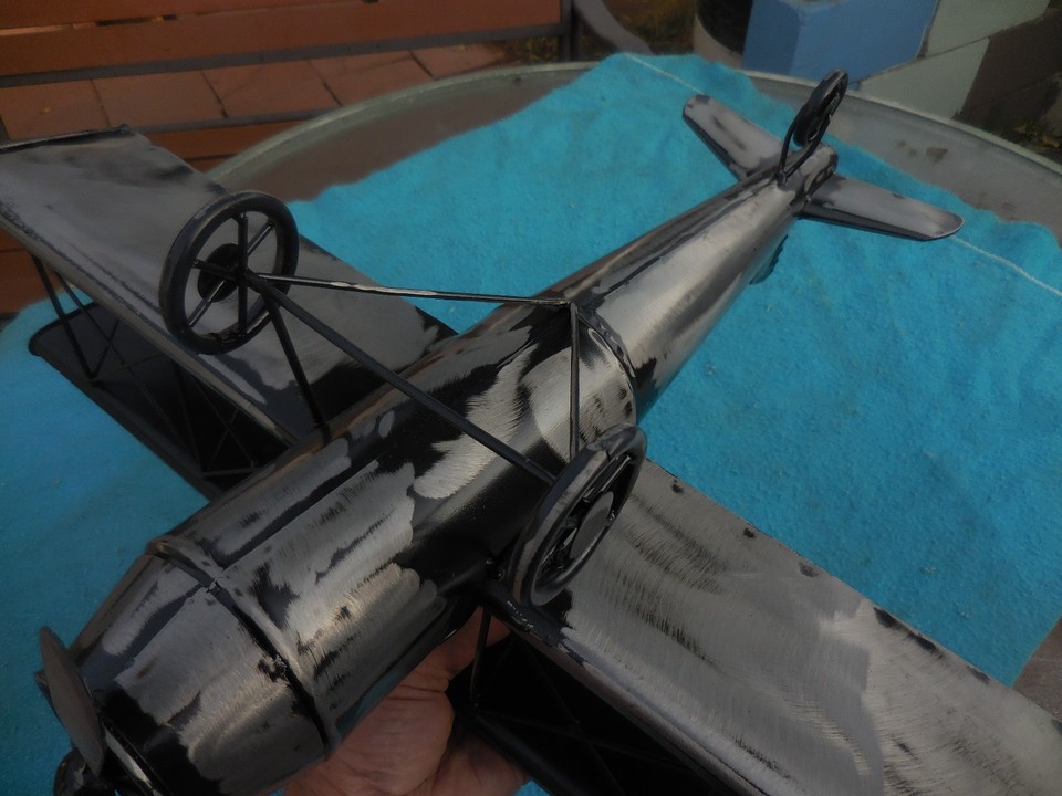 Hand Made all Steel Sculpture Model World War 1 Aircraft of 1917 | eBay