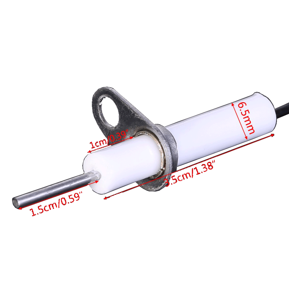 Piezo igniter with Spark Ignition electrode Gas Fireplace Gas Oven Gas ...