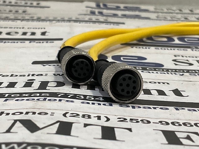 Banner Csb-m1281m1281 Quick Disconnect Splitter Cable 8 Pin Double ...