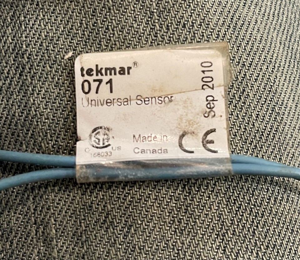 Tekmar 071 Universal Sensor | eBay