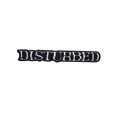 Disturbed Logo Embroidered Iron On Patch - 058-D | eBay