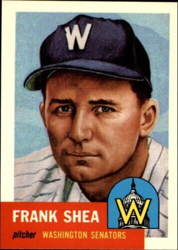 1991 (SENATORS) Topps Archives 1953 #164 Frank Shea | eBay