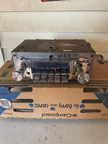 1968 -1969 GTO AM/FM RADIO OEM | eBay