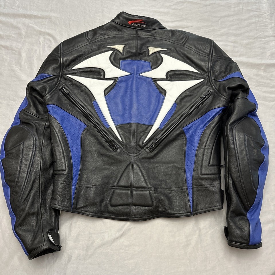 Hein Gericke Cow Leather Sport Bike Jacket European 42 Men Med ...