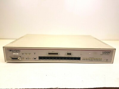 BAY NETWORKS SYNOPTICS 2810 12-PORT ETHERNET SWITCH NETWORK LAN ...