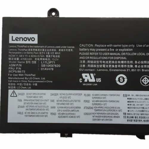Genuine L17L3P71 Battery For Lenovo ThinkPad T480S 01AV478 SB10K97620 ...