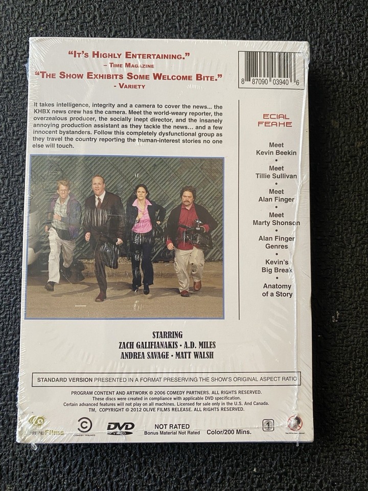 Dog Bites Man: Complete Series DVD 2-Disc Set Brand New Sealed Zach ...