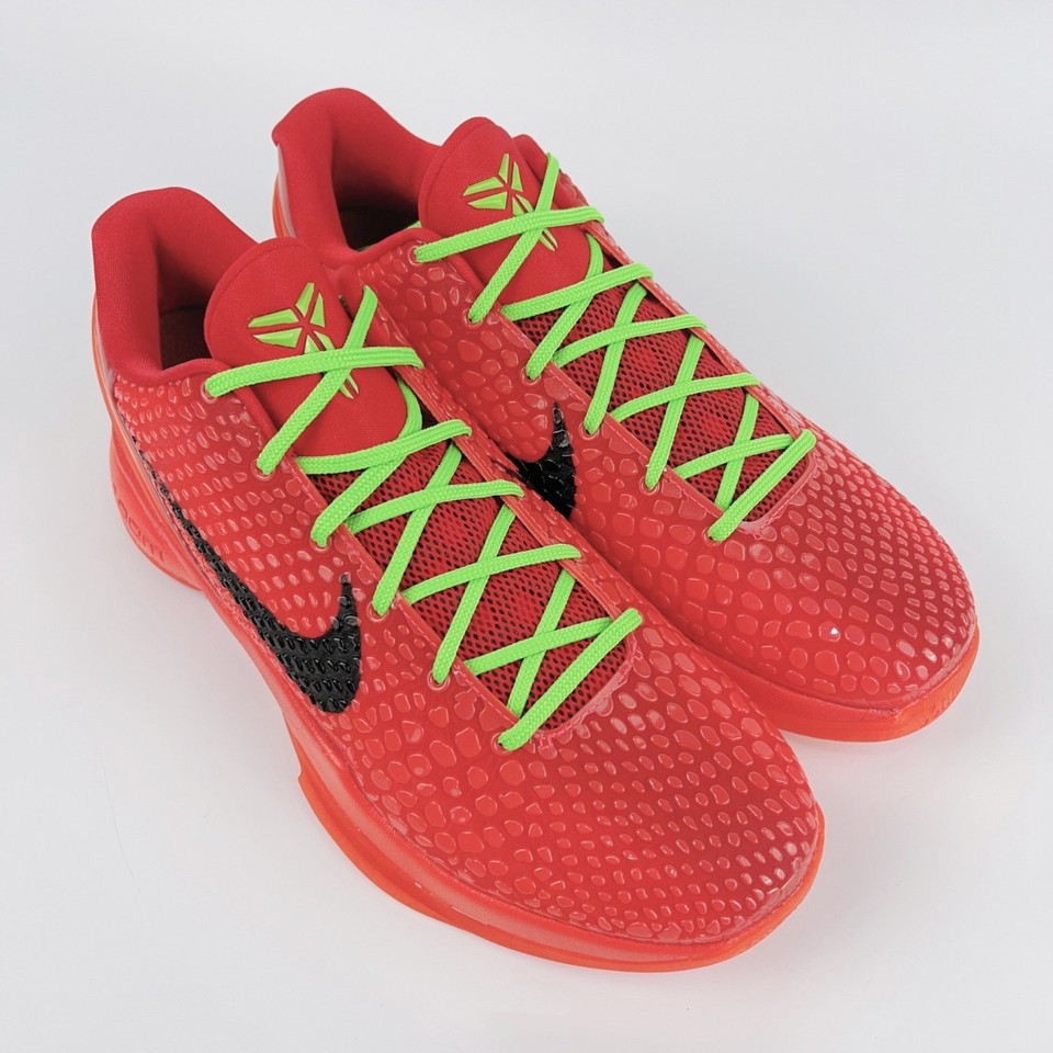 Nike Kobe-6 Protro 'Reverse Grinch' Red 2025-FV4921-600/Men's | eBay