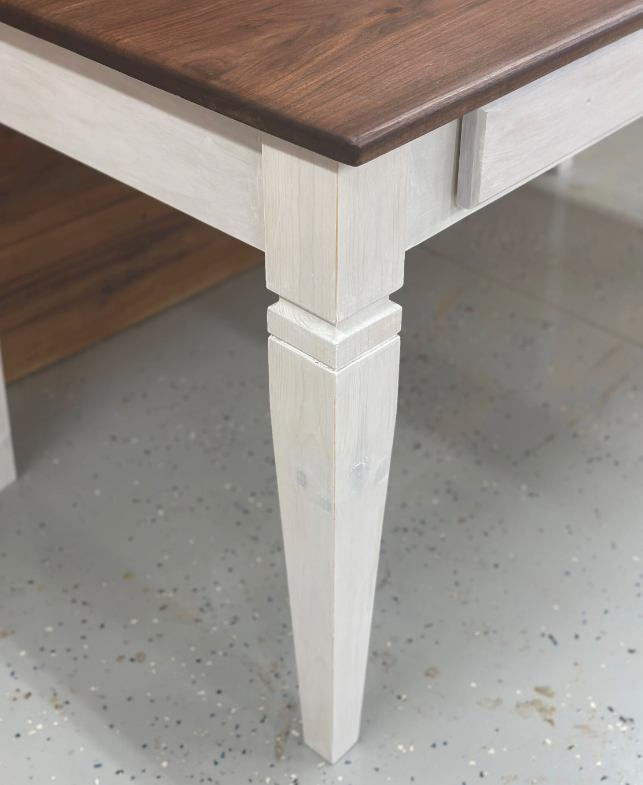 Tapered Mission Dining Table Legs (Rustic Pine) | eBay