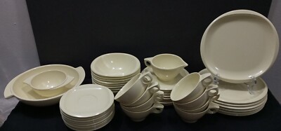 Set 51 Vintage Boonton Ware Yellow Melmac Melamine Dinnerware Service for 8 | eBay