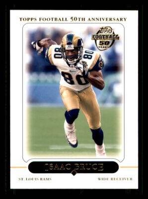 2005 FOOTBALL 2005 Topps Isaac Bruce St. Louis Rams #227 1 | eBay