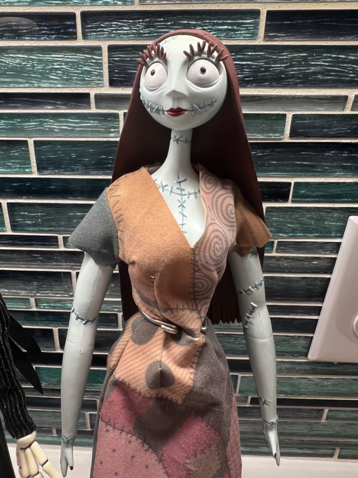 Disney NBC Jack Skellington and Sally Dolls with Stands | eBay