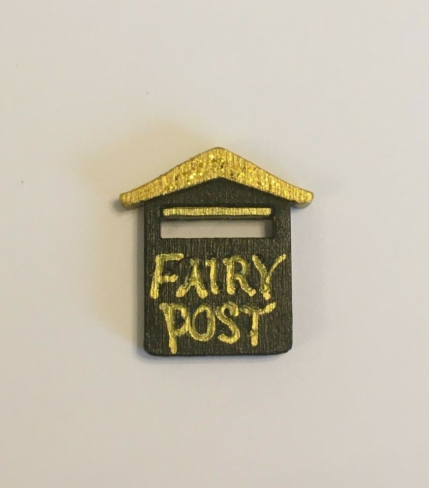 Wooden Fairy Post Postbox - Fairy Door Accessory - Fairy Garden | eBay UK