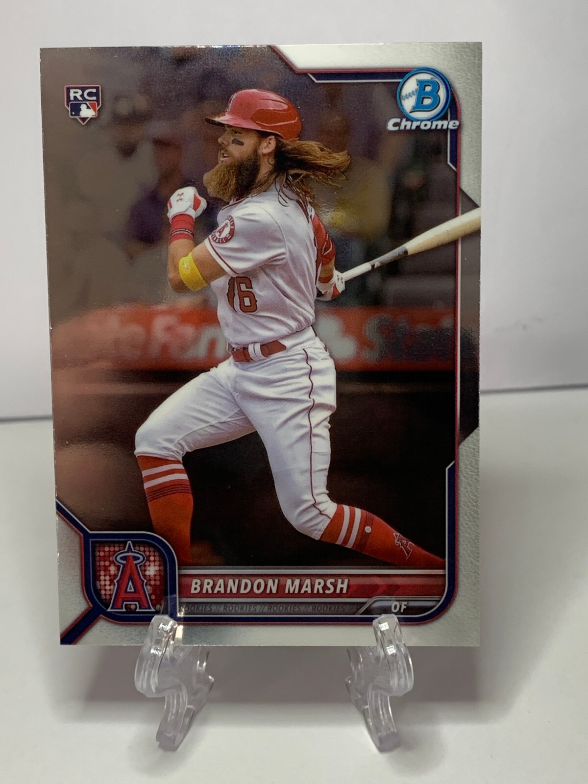 Brandon Marsh 2022 Bowman Chrome Rookie Card RC #70 Philadelphia ...